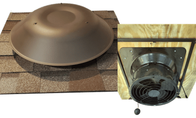 SolaVent: Solar Royal’s New Solar Gable Ventilation Fan - Solar Royal